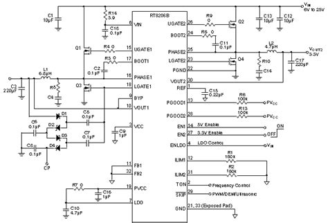 rt8206b high efficiency main power supply controllers for notebook