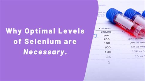 Why Optimal Levels Of Selenium Are Necessary Breast Cancer Conqueror