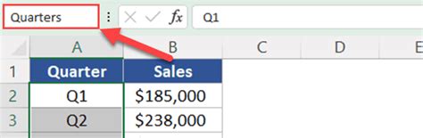 Name Box In Excel What Is It And How To Use It