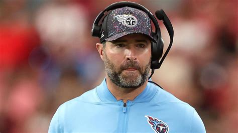 American Football Tennessee Titans Sack Head Coach Brian Callahan