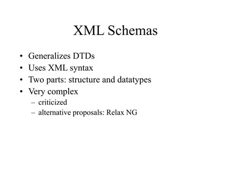 ppt primer on xml schema powerpoint presentation free download id