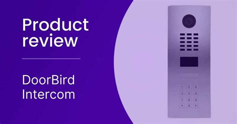 Doorbird Intercom Reviews Features Pricing And Alternatives