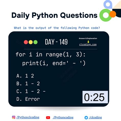 Python Coding Challenge Day 149 What Is The Output Of The Following