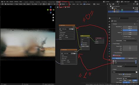 displaying 3d sbs background in stereo camera render lighting and