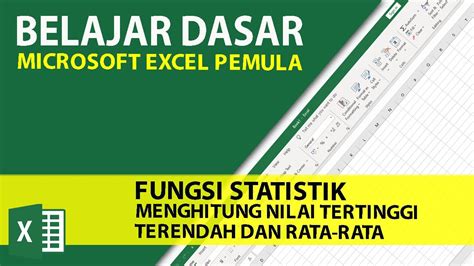Belajar Dasar Excel Dari Nol Episode 11 Tutorial Excel Pemula Fungsi