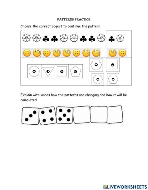 Free Pattern Practice Worksheet Download Free Pattern Practice