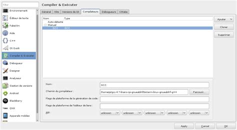 Débuter Erreur Lors De La Compilationdéploiement Du Projet When Executing Step Make Qt