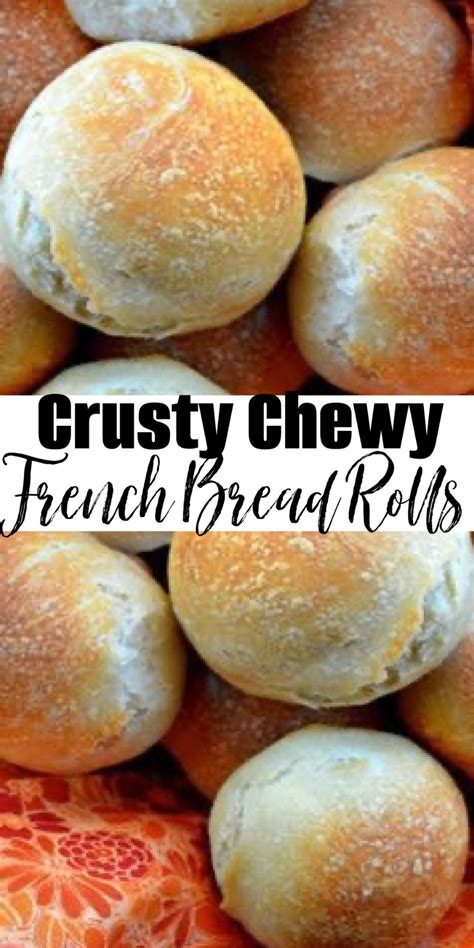Crusty Chewy French Bread Rolls Artofit