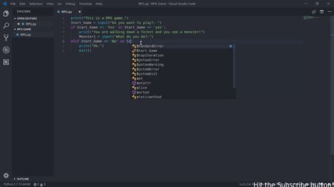 Coding A RPG Game Python YouTube