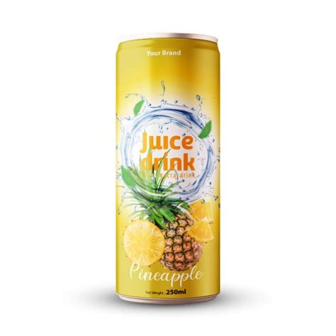 Pineapple Nectar 250ml Can Private Label Tan Do