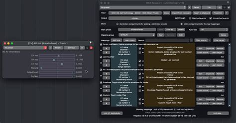 last touched only works when moving a parameter not just by touching