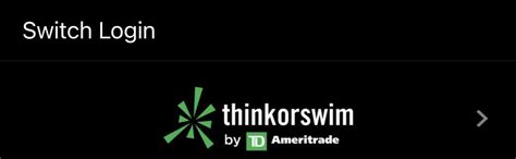 Switch Login On Desktop Rthinkorswim