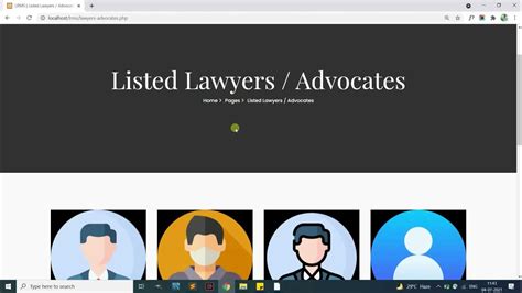 Lawyers Record Management System Using Php And Mysql Last Updated At 14
