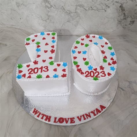 Happy 10th Anniversary Cake Topper Printable Printable Templates10th