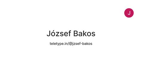 József Bakos — Teletype