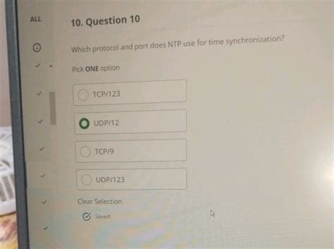 ALL 10 Question 10 I Which Protocol And Port StudyX