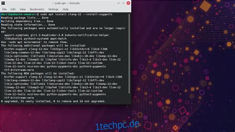 So Installieren Sie Clang Unter Ubuntu