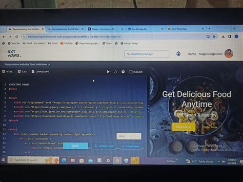 Day1 30daysofcodingchallenge Nxtwave Html Css Nxtwaveacademy