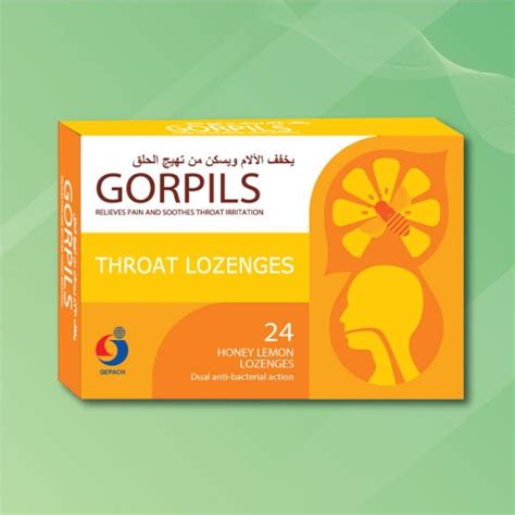 GORPILS HONEY LEMON LOZENGES 24'S - AJDrugs