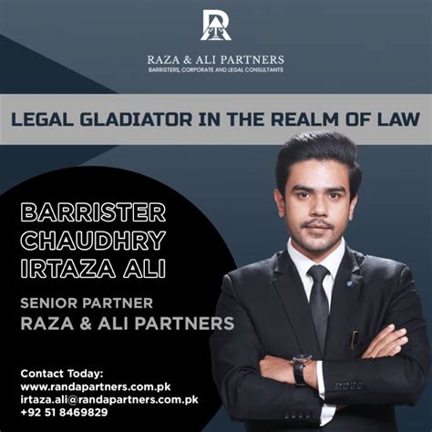 Barrister Muhammad Irtaza Ali On Linkedin ⫸ Quality Legal Services ⫸