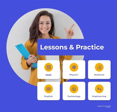 Lessons For Students Html Template By Nicepage