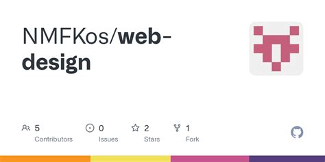 GitHub NMFKos Web Design