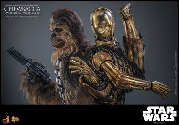 Star Wars The Empire Strikes Back Hot Toys Chewbacca And Disassembled C 3PO The Toyark News