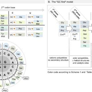 A The Genetic Code Table Adopted And Slightly Modified From Ref 15 Download Scientific