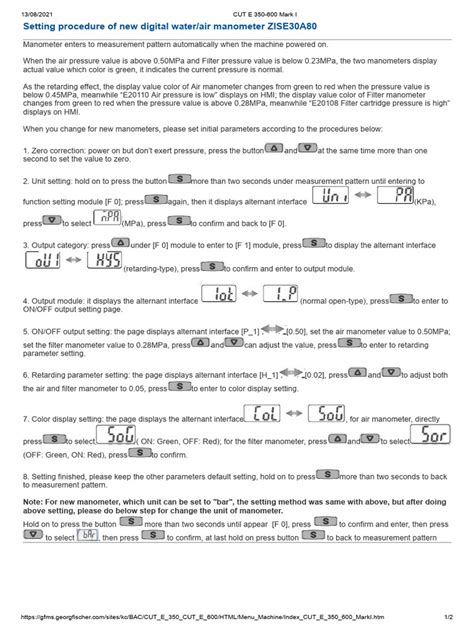 cut e 350 600 mark i setting procedure of new digital water air manometer zise30a80 pdf