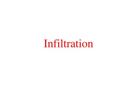 Ppt Understanding Infiltration In Soil Hortons Equation And