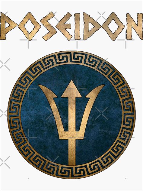 Poseidon Symbole Griechische Mythologie Poseidon Symbols Greek