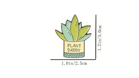 Plant Daddy Enamel Pin Novelty•ish Plant Daddy Enamel Pin Novelty•ish