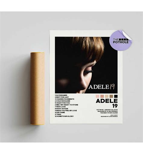 Adele Posters 19 Poster Adele 19 Inspire Uplift