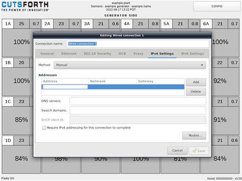Modbus Interface Cutsforth Support