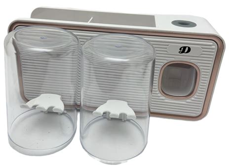 Wall Mounted Toothbrush Holder With Toothpaste Dispense Shop Today