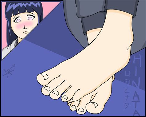 Hinatas Captured Feet By Zeus99234 On Deviantart