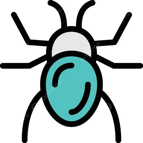 Insect Virus Isolated Web Vector Virus Isolated Web Png And Vector