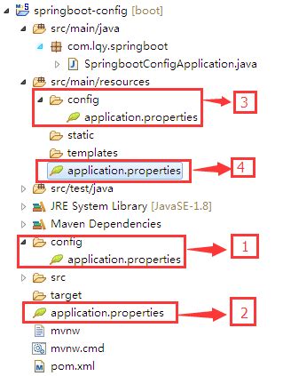SpringBoot application properties application yml优先级从高到低 蕃薯耀 博客园