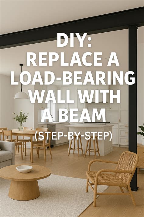 Diy Replace A Load Bearing Wall With A Beam Step By Step Load