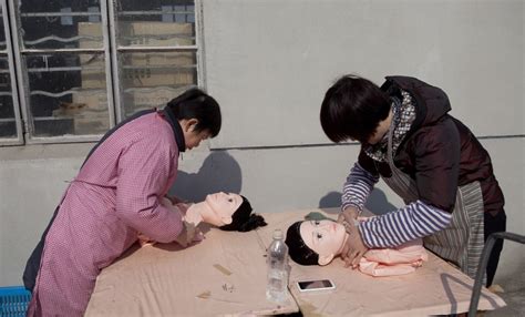 Scenes From The Assembly Line At A Sex Doll Factory
