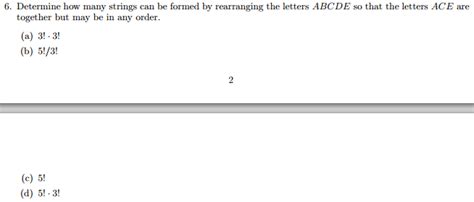 Solved Determine How Many Strings Can Be Formed By Chegg