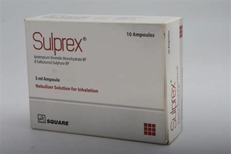 Sulprex Nebulizer Solution Now On Super