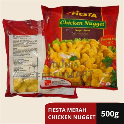 Jual Fiesta Chicken Nugget 500gr Kemasan Merah Naget Ayam Nuget Ayam Nugget Ayam Indonesia
