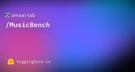 amaai lab musicbench at main