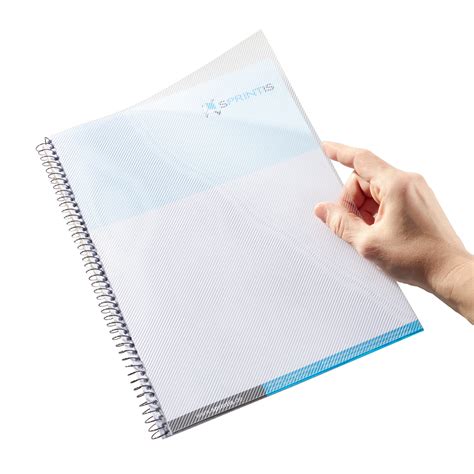 Binding Covers A4 Pp Foil 300 Micron Diagonal Stripes Sprintis