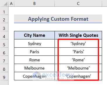 How To Add Single Quotes In Excel Methods ExcelDemy