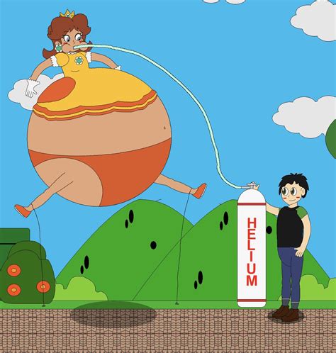 Princess Daisy Balloon By Irongutz On Deviantart