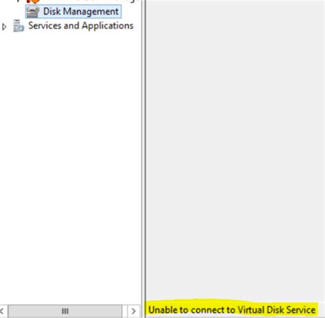 Unable To Connect To Virtual Disk Service Windows Server 2012 R2 Microsoft Qanda