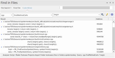 Code Miner Framework Enterprise Architect User Guide