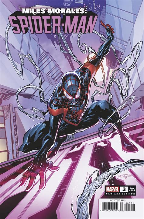 Miles Morales Spider Man 3 1 For 25 Incentive Lashly Variant Comichub